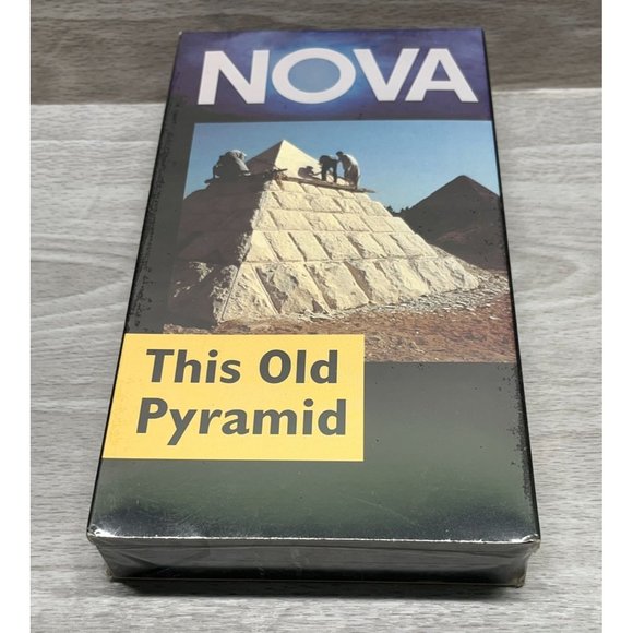 WGBH | Media | This Old Pyramid Nova Vhs Video 992 Sealed Ancient ...